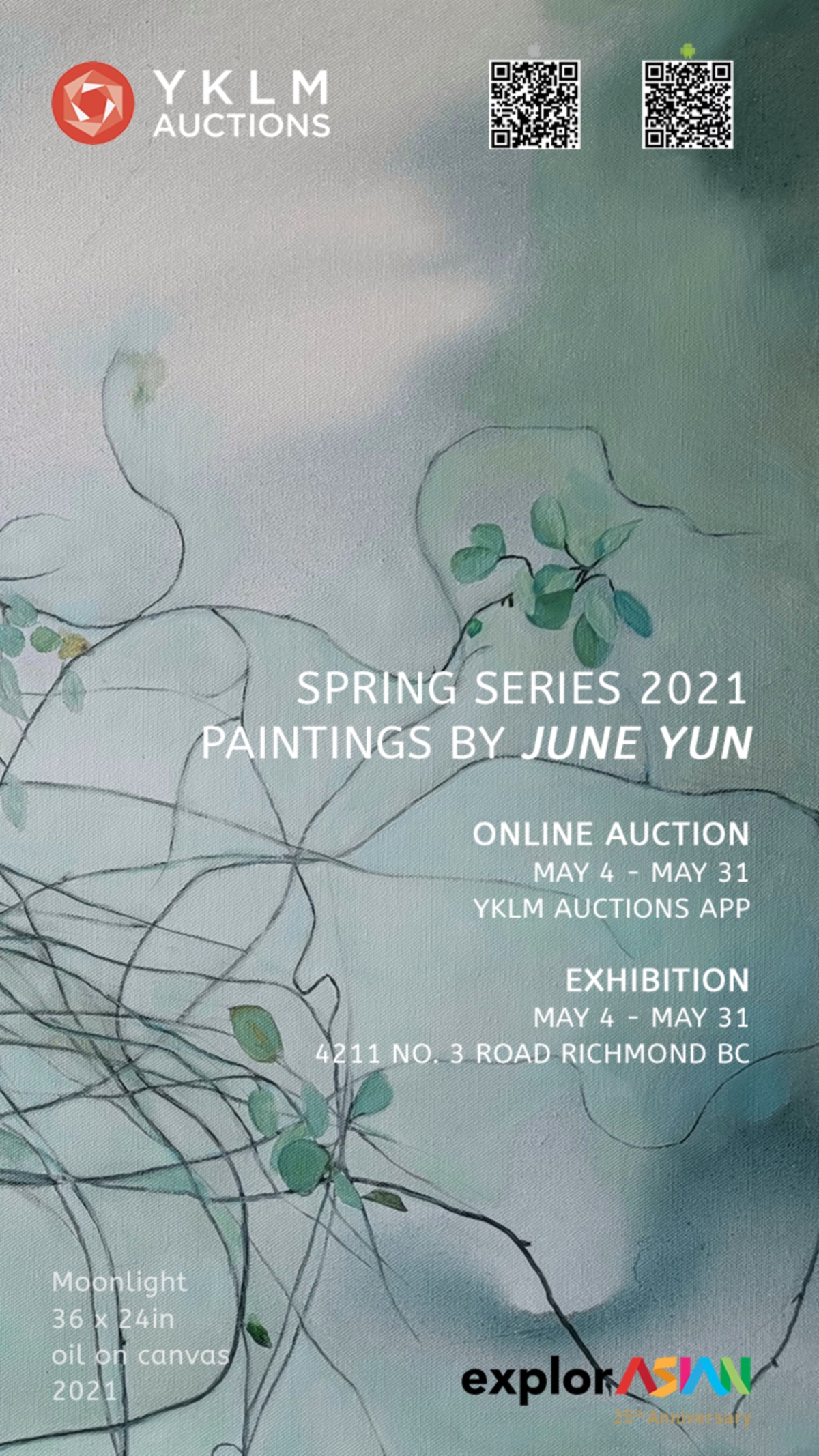 Spring Series – Paintings by June Yun 2021 – LIPONT GALLERY