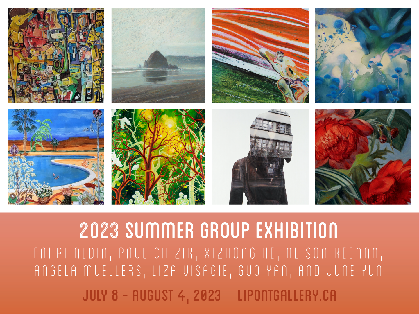 2023 Summer Group Exhibition – LIPONT GALLERY